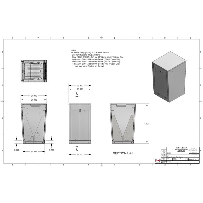 MB Sentinel Dual Door Insert 24 in x 42 in Aluminum Package Drop | Wayfair MB Sentinel Dual Door Insert 24 in x 42 in Aluminum Package Drop | Wayfair